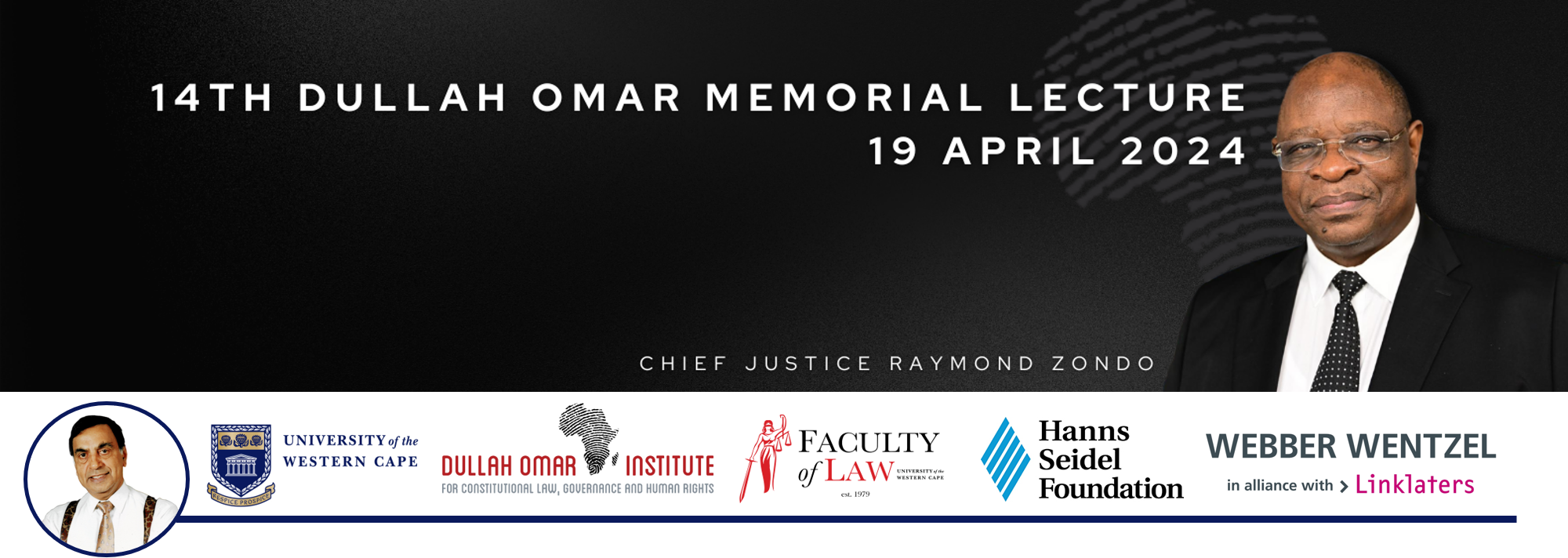 14th Dullah Omar Memorial Lecture with Chief Justice Raymond Zondo [19 ...