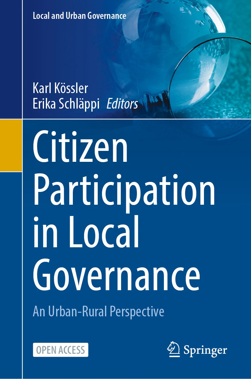 Book Chapter - 'Public Participation, Municipal Websites, and ...